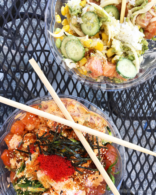 Poke Up Food Truck The Emerald Palate